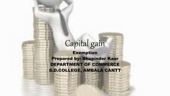 Capital gains | PPT