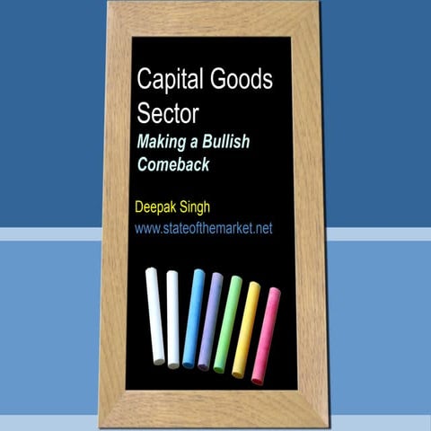 Capital goods sector | PPT