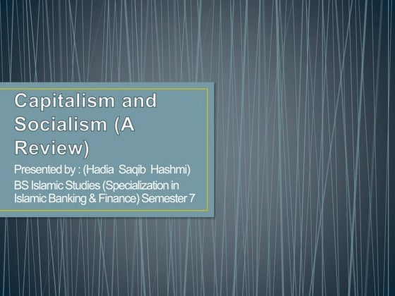 Capitalism | PPTX | Economy | Business and Finance