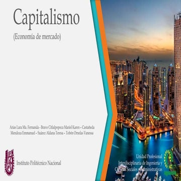 Economía de Mercado (Capitalismo) | PPTX