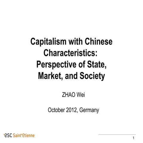 Capitalism with Chinese Characteristics | PPT
