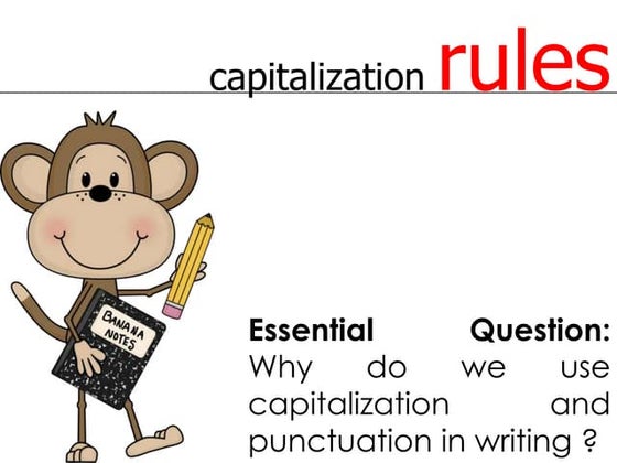 Capitalization and punctuation | PPTX