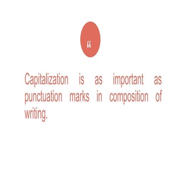 Capitalization | PPT