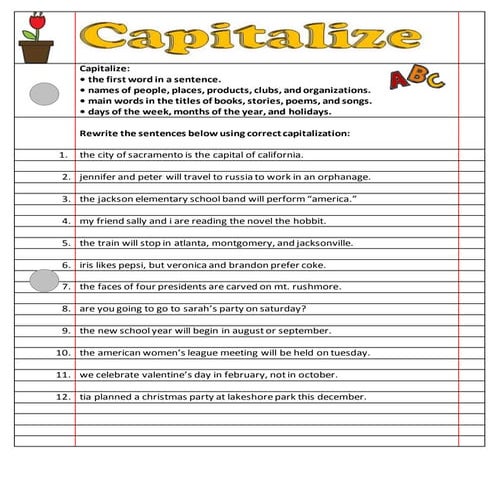 Capitalization 5 | DOC
