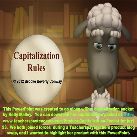 CapitalizationPowerpoint english grade 1-5 | PPT