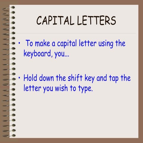 Capital Letters | PPT