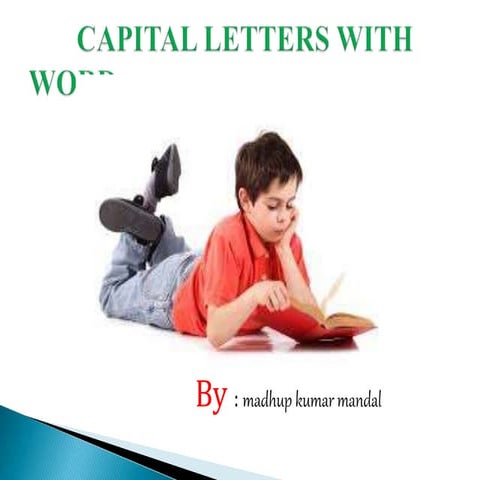 capital letter with words | PPT