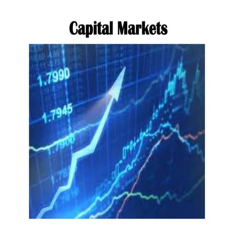 Capital market | PPTX