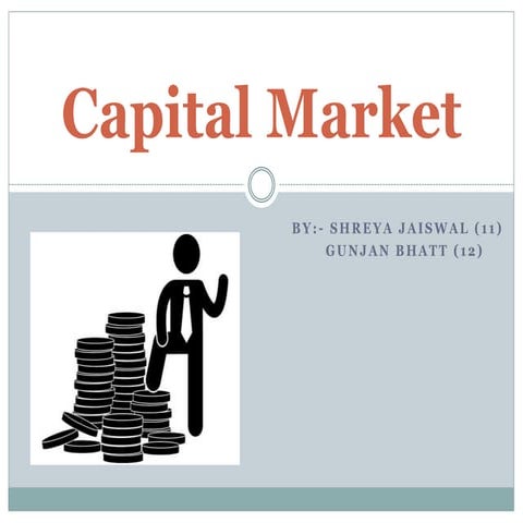 Capital market | PPTX