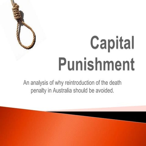 Capital Punishment | PPTX