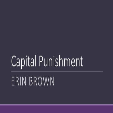 Capital punishment | PPTX