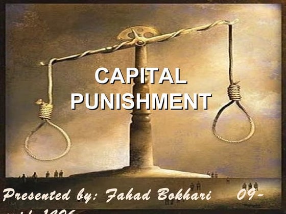 Capital punishment | PPT