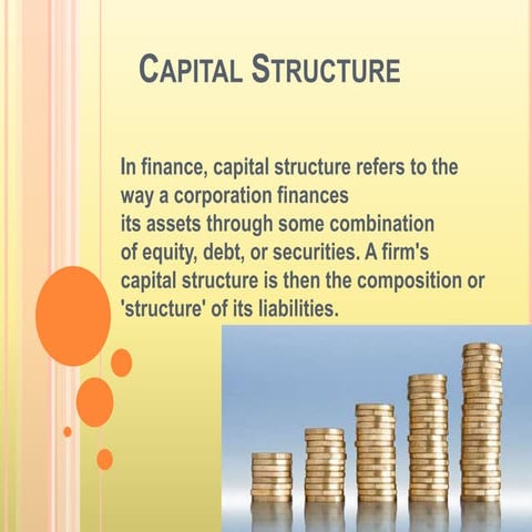 Capital structure | PPTX