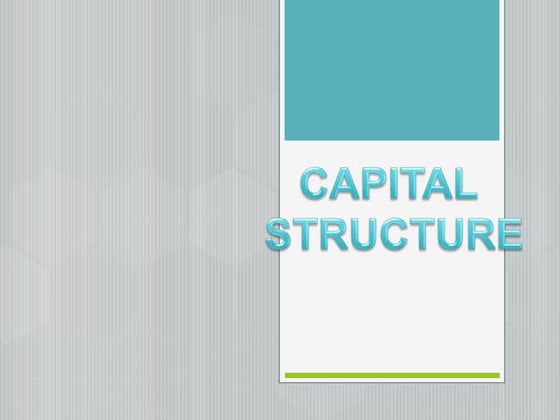 TYPES OF LEVERAGE - FINANCIAL MANAGEMENT | PPTX | Business Accounting & Finance | Business