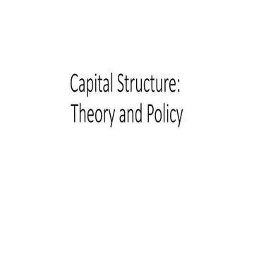 Capital Structure-Theory and Policy.pptx
