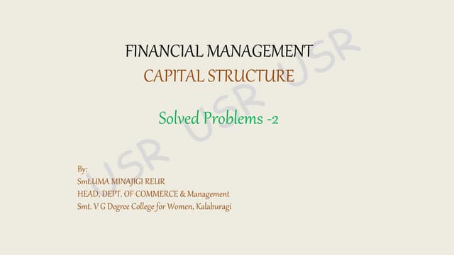 99700905 cost-of-capital-solved-problems | PDF
