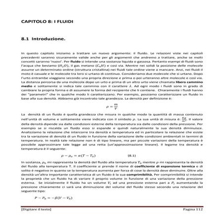 I fluidi | PDF