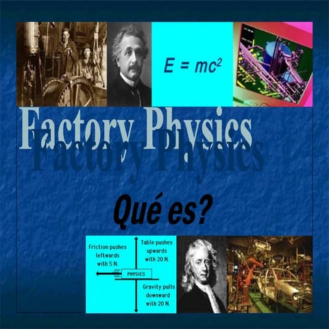 Factory Physics - Parte 1 | PPT