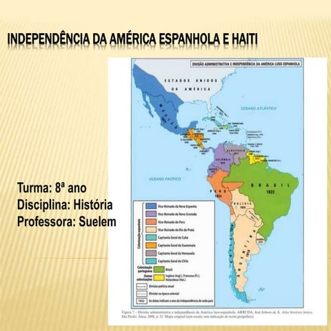 Capitulo 08 indep da america espanhola | PPTX