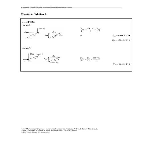 Capitulo 6 estatica | PDF