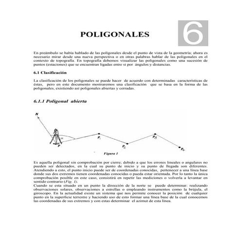 Capitulo 6 poligonales | PDF