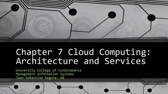Cloud computing | PPT
