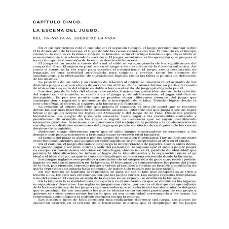 Capitulo cinco | PDF