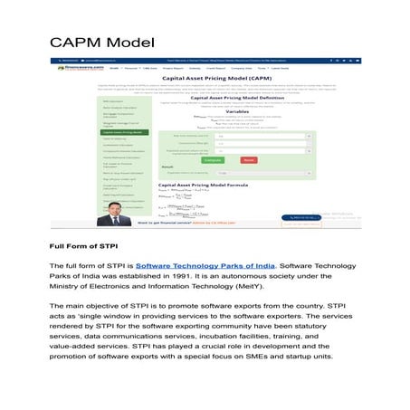 CAPM Model.pdf