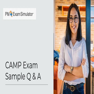 Free CAPM Exam Sample Question | PDF