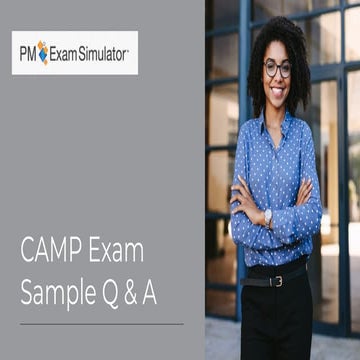 Free CAPM Exam Sample Question of the Week | PDF