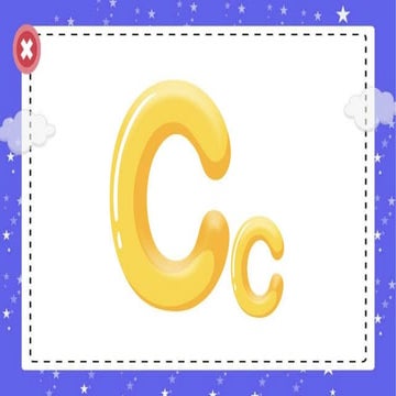 Learn C Alphabet Letter | C Words for Preschool | PDF
