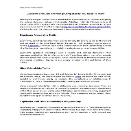 Capricorn and Libra Friendship Compatibility.docx