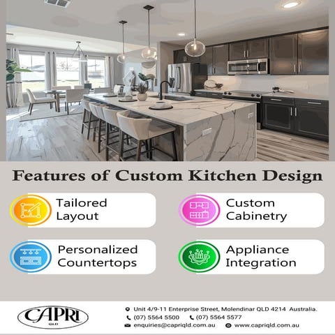 Custom Kitchen Design by Capri QLD Gold Coast | PDF