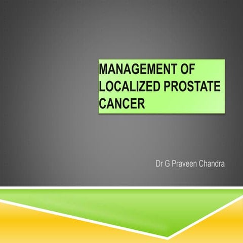 Ca prostate presentation1 | PPTX