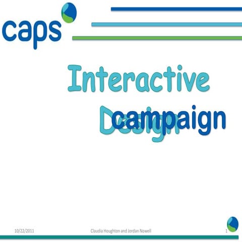 Caps design campaign | PPTX
