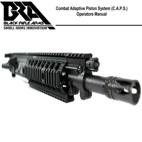 C.A.P.S. OPERATORS MANUAL | PDF