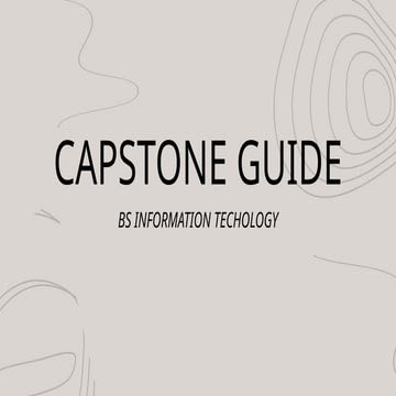 Capstone-Guide-BSIT.pptx arellano university | PPT