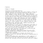 CapstoneChapter 4 SampleConclusion and Recommendations | PDF