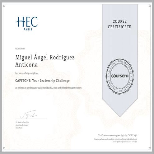 Capstone leadership | PDF