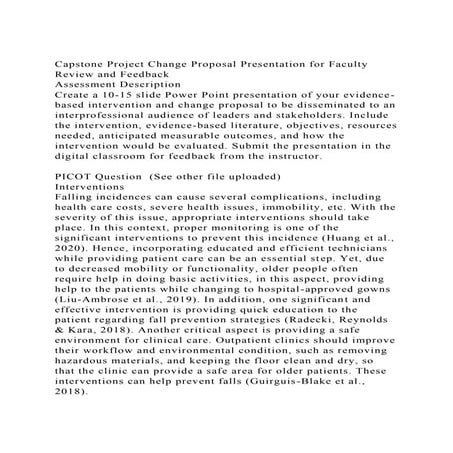 Capstone Project Change Proposal Presentation for Faculty Review a.docx