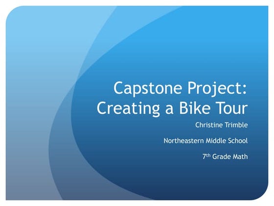 Capstone PowerPoint Presentation: Effective Guide | PPT