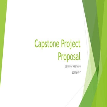 Capstone project proposal | PPTX