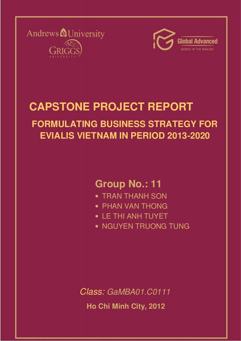Capstone project report