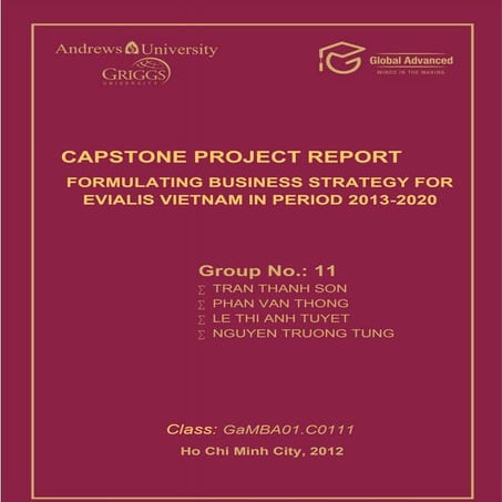 Capstone project report | PDF