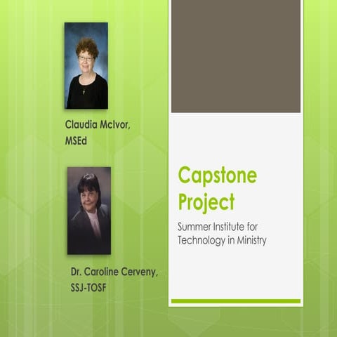 Capstone Project Overview | PPT