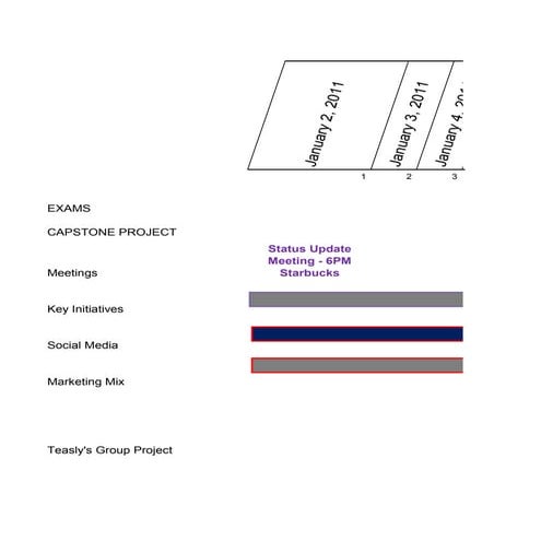 Capstone project timeline | PDF