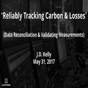 Data reconciliation, Validating Measurements | PPTX