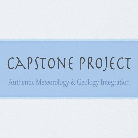 Capstone Slideshow | PPT