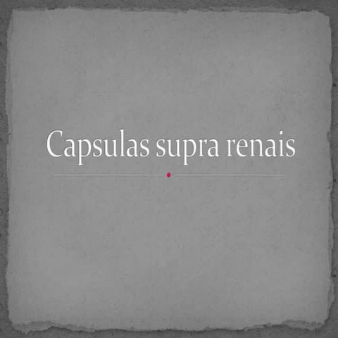 Fisiologia sistema endócrino suprarenais | PDF