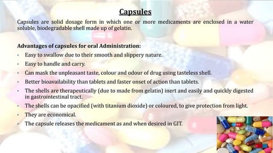 Manufacturing of capsule | PPS